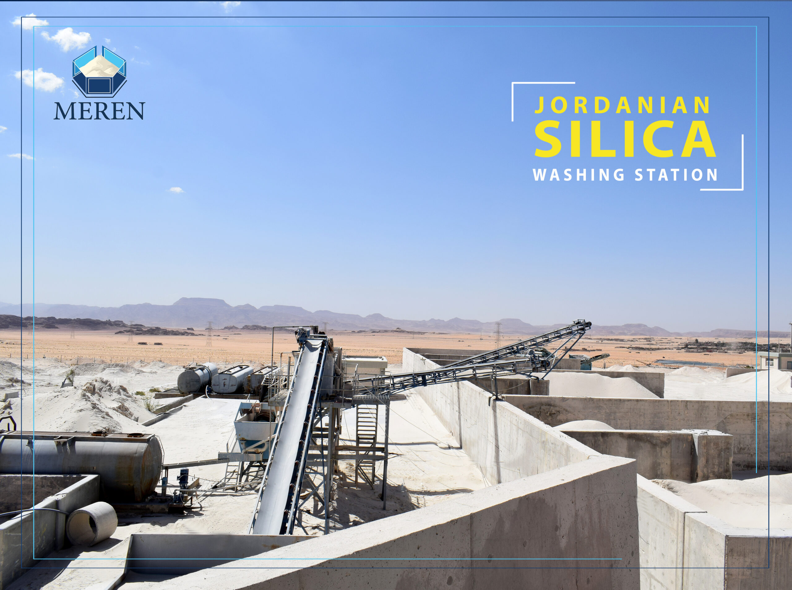 Washed Silica Sand - Middle East Regional Development Enterprise "MEREN"